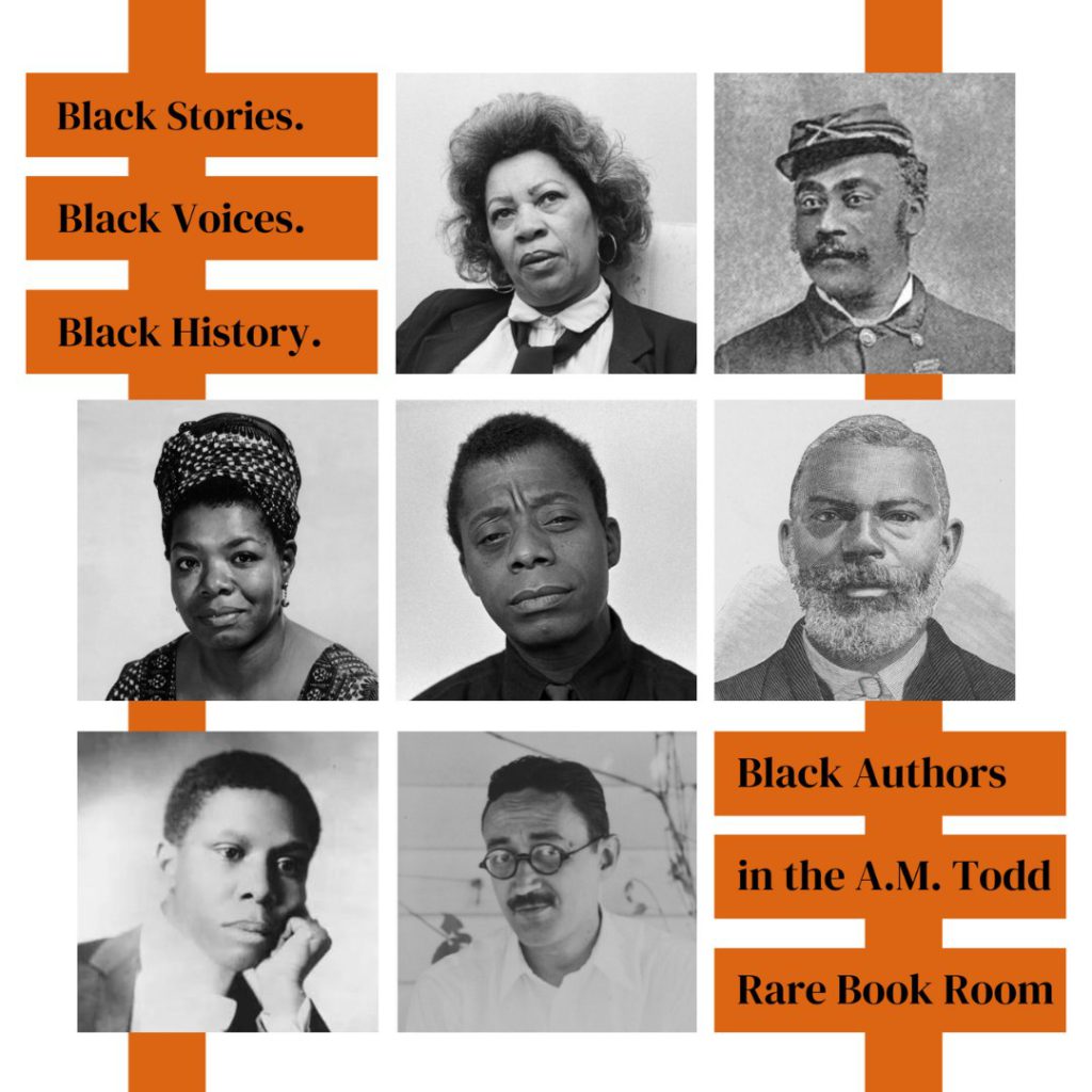 Winter Term Rare Book Room Exhibit: Black Stories – Black Voices ...